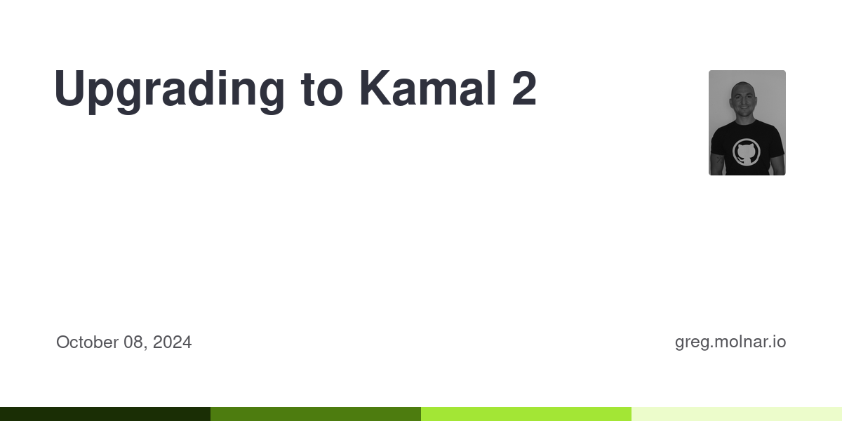 Upgrading to Kamal 2 | Greg Molnar